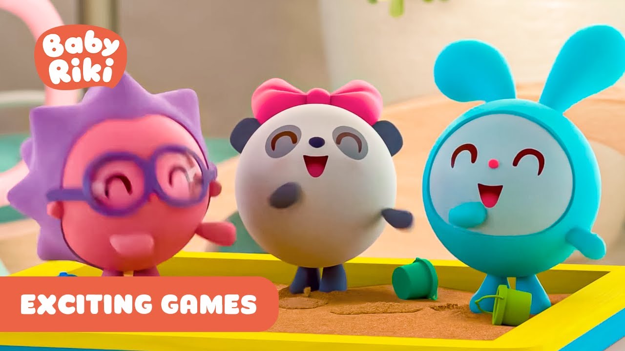 BabyRiki | Exciting Games! Best episodes collection | Cartoons for Kids ...