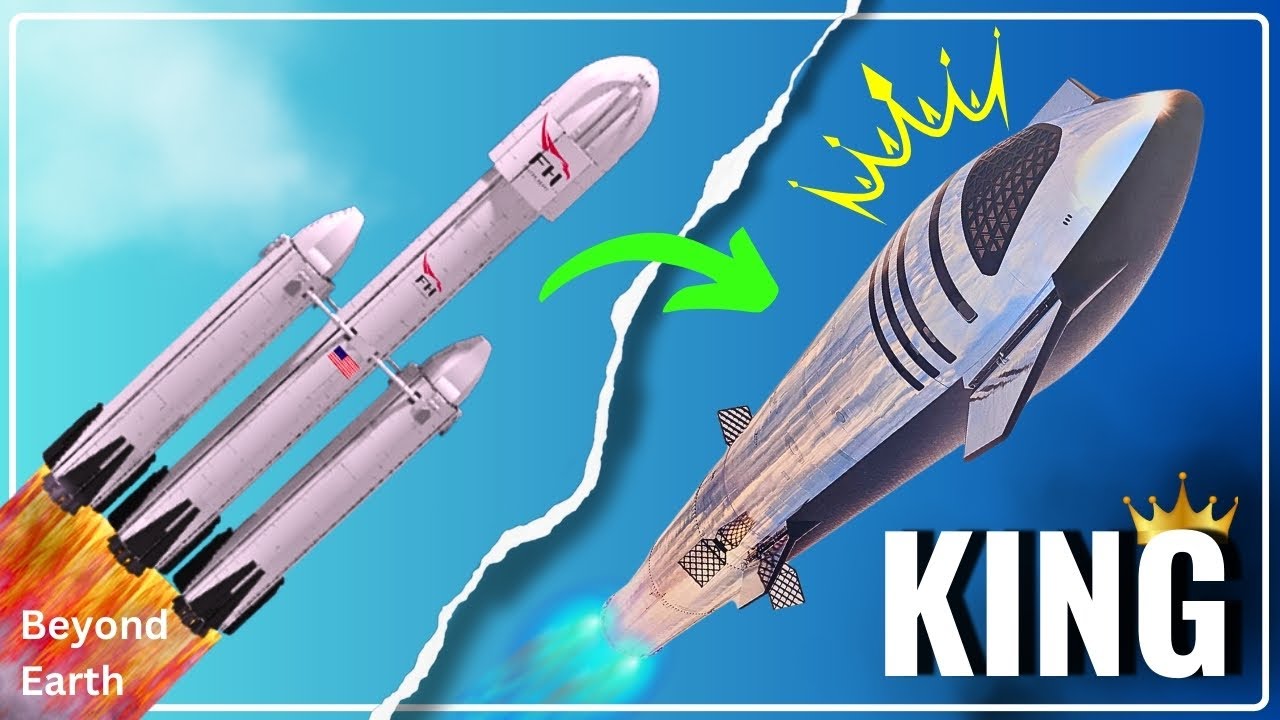 SpaceX Starship Vs Falcon Super Heavy | Top 2 Heavy Lift space rockets ...