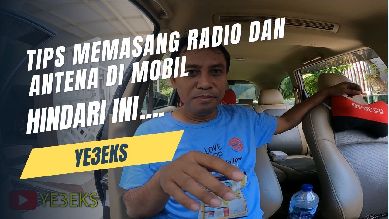 Memasang Antena dan Radio Komunikasi di Mobil || Apa yang boleh dan ...