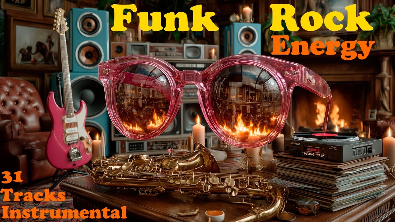 🎷 Feel THE POWER of Funk Rock Music 🎸 Funky Guitar Grooves to Boost ...