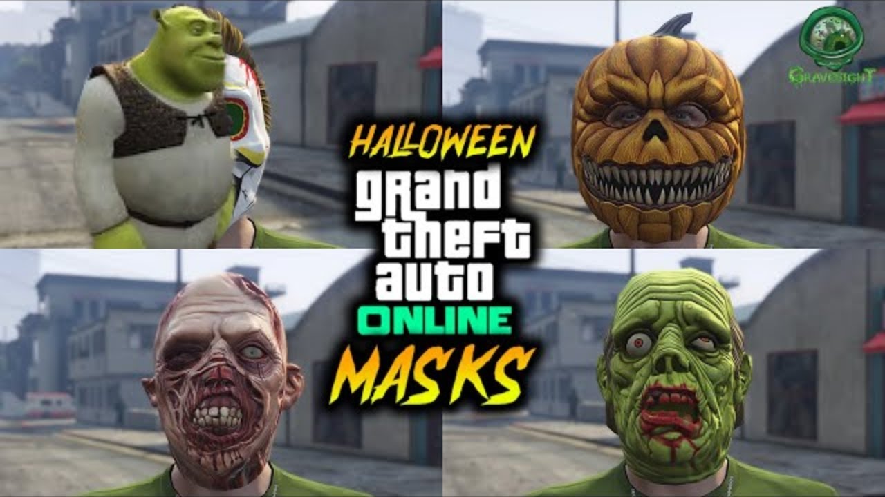 GTA 5 Online | Halloween Masks & Face Paints Are Back! "Limited Time ...