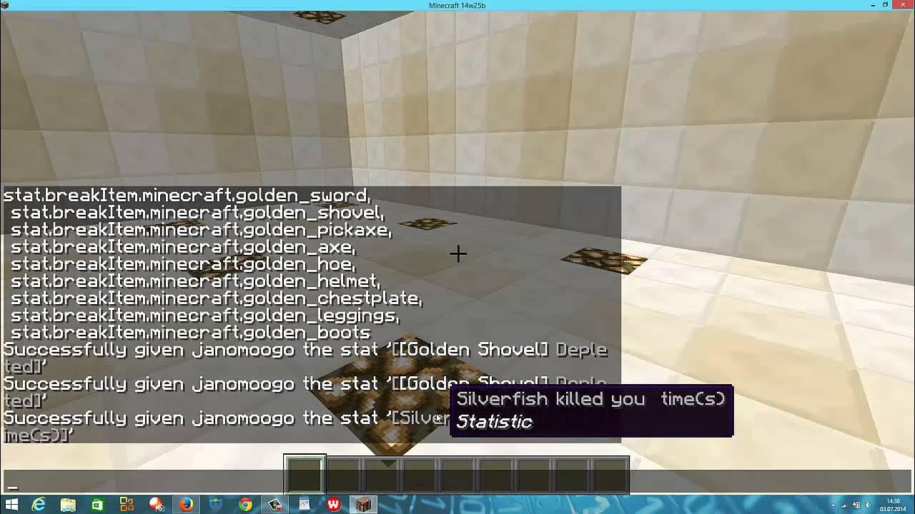 Minecraft Command Tutorial #01: /achievement give - YouTube