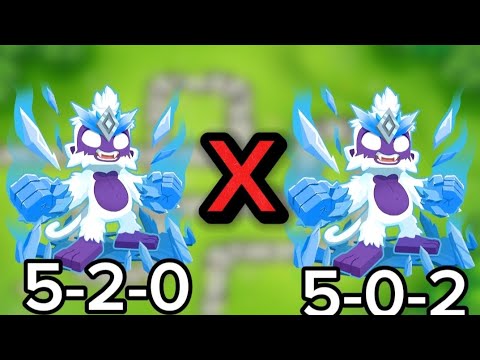 Super Brittle 5-2-0 vs 5-0-2 (Bloons td 6) - YouTube