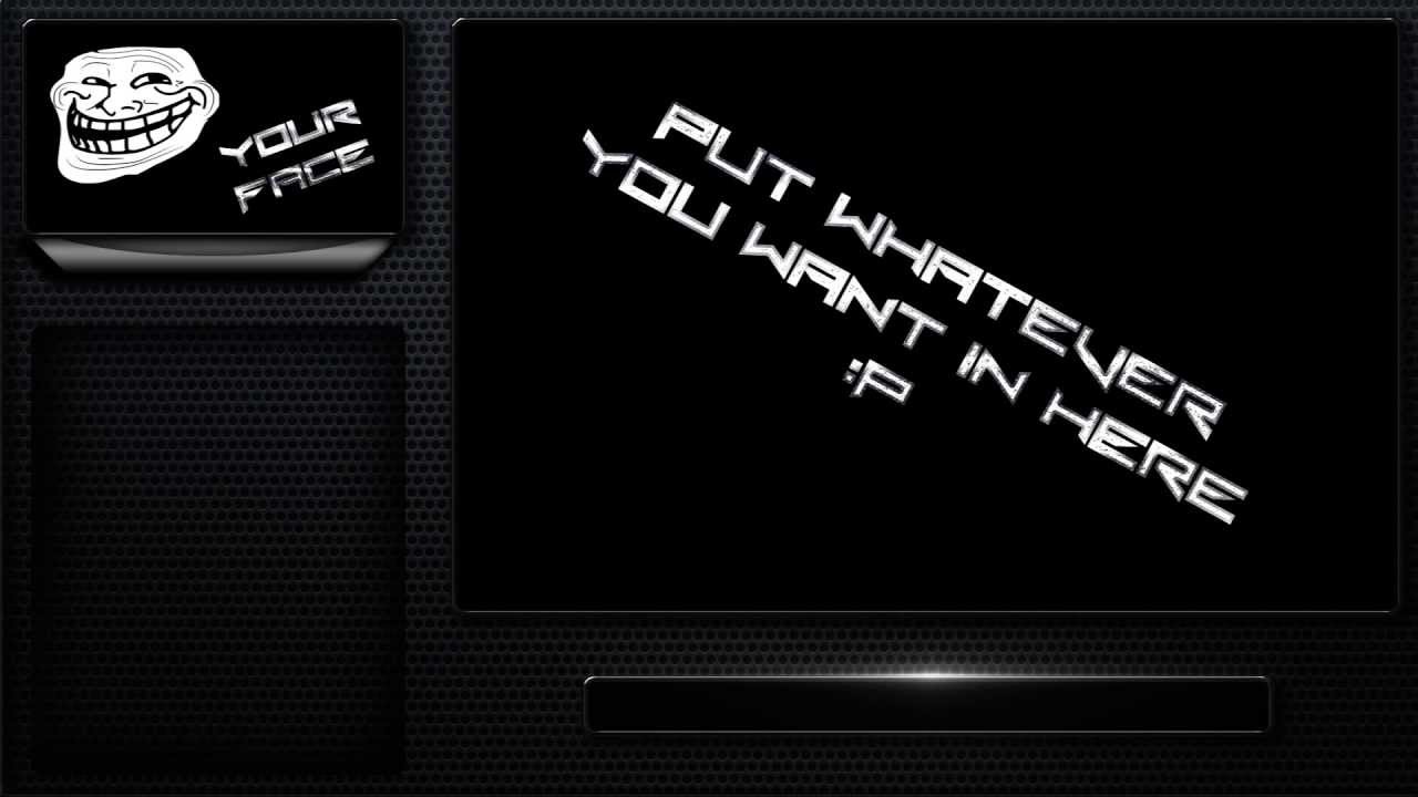 Free Universal Stream Overlay Pack 1 (Download in Description) - YouTube