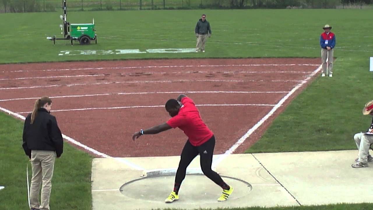Chad Wright-Big Ten Outdoor-Shot Put 19.39m/63-7.25 - YouTube