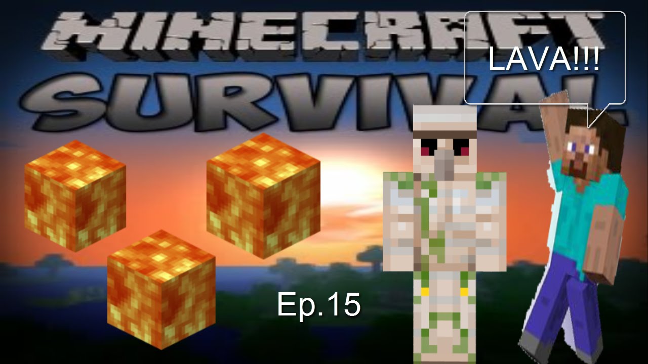 TROVATA LA LAVA - Minecraft Survival [Ep.15] - YouTube