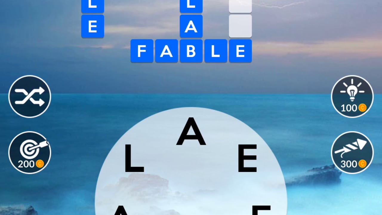 Wordscapes Level 836 Answers - YouTube