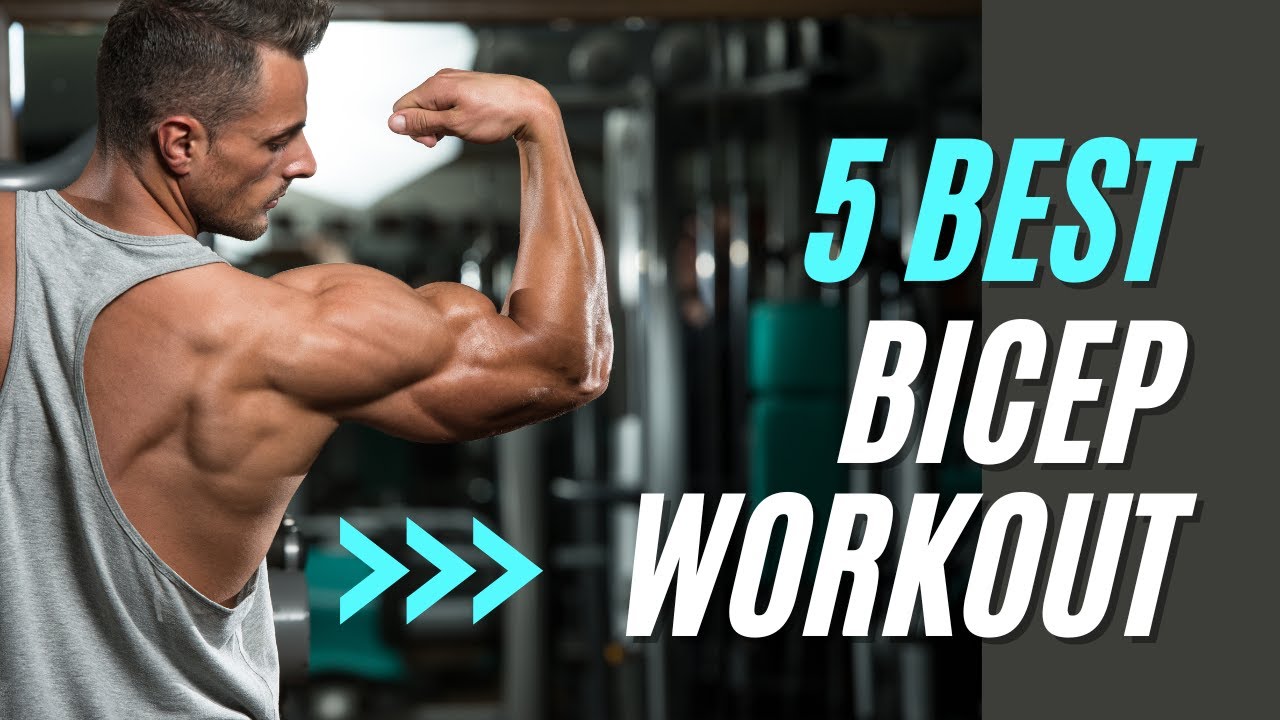 5 Best Biceps Workout With Dumbbells Only-Bicep Workout-Bigger Arms | 5 ...