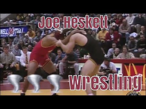 college wrestling Matt Anderson Iowa vs Joe Heskett Iowa State - YouTube