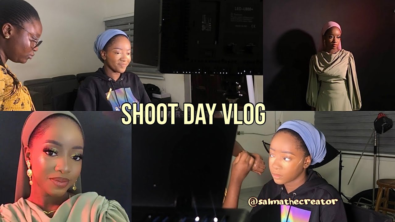 Model vlog + come to my shoot with me :) - YouTube