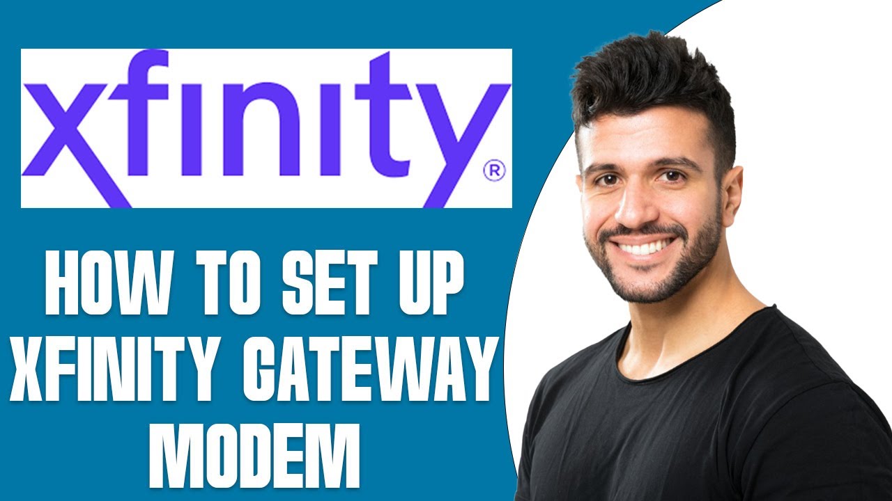 How To Set Up Xfinity Gateway Modem (2025) STEP BY STEP - YouTube