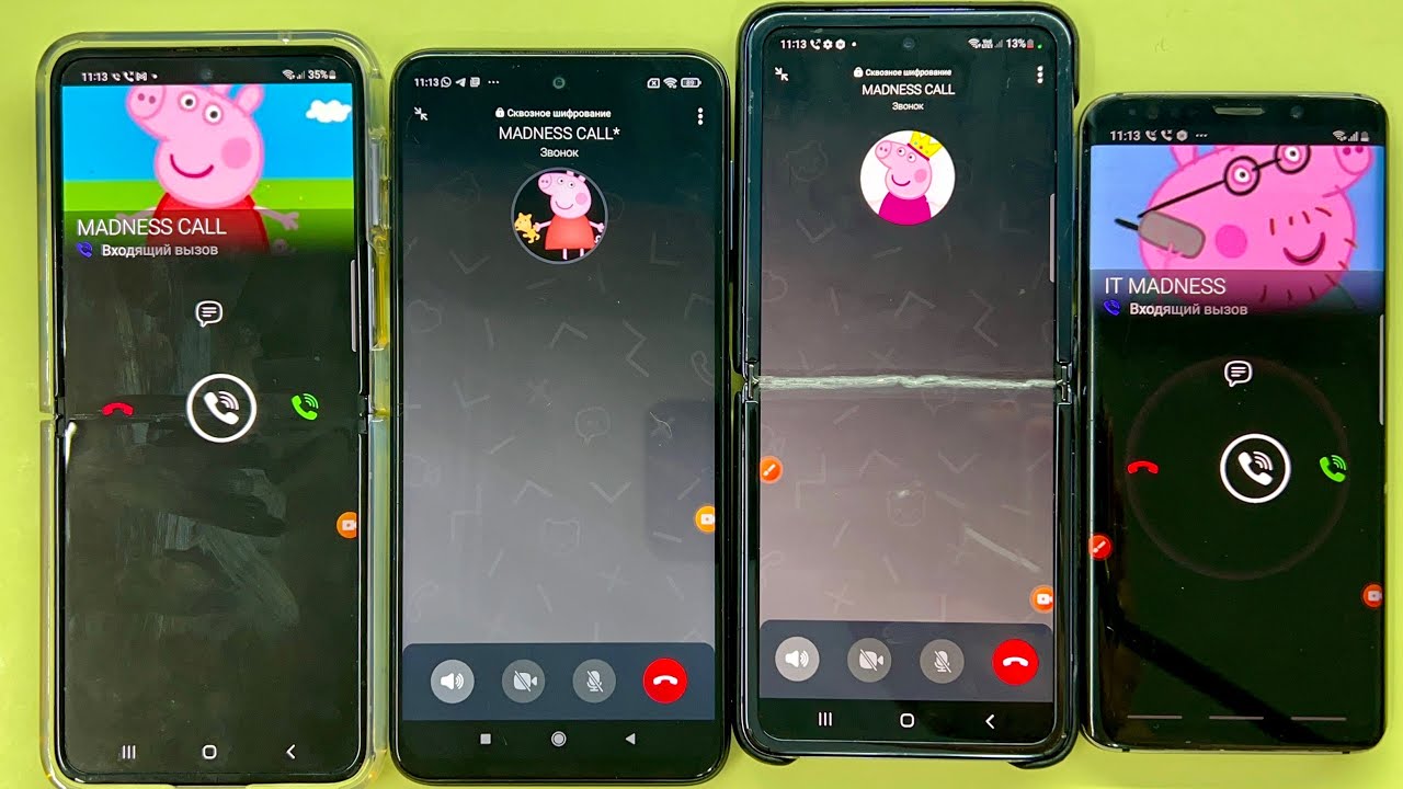 Viber Call Peppa Pig Crazy Incoming Call & Outgoing Call On 4 ...