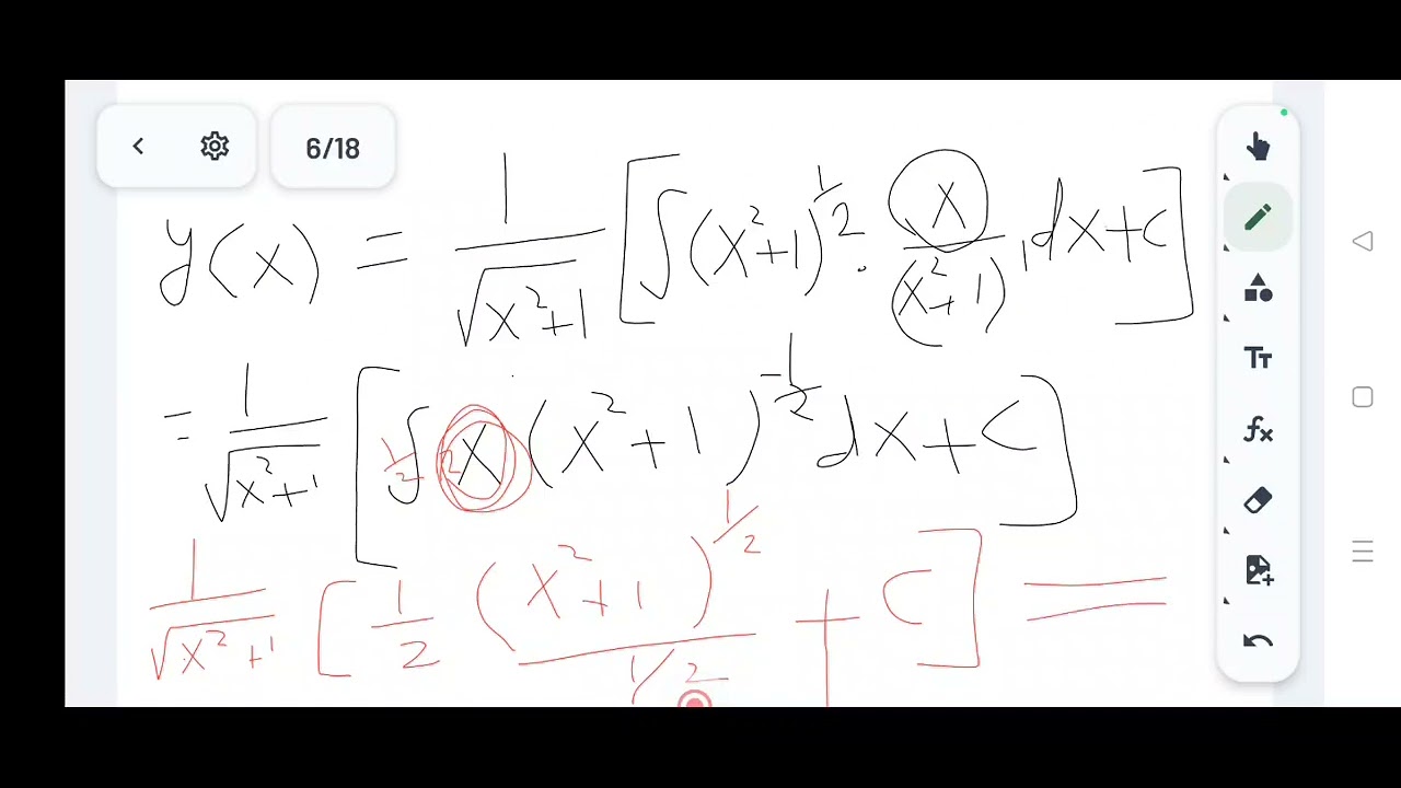 ODE:linear and Bernoulli methods - YouTube