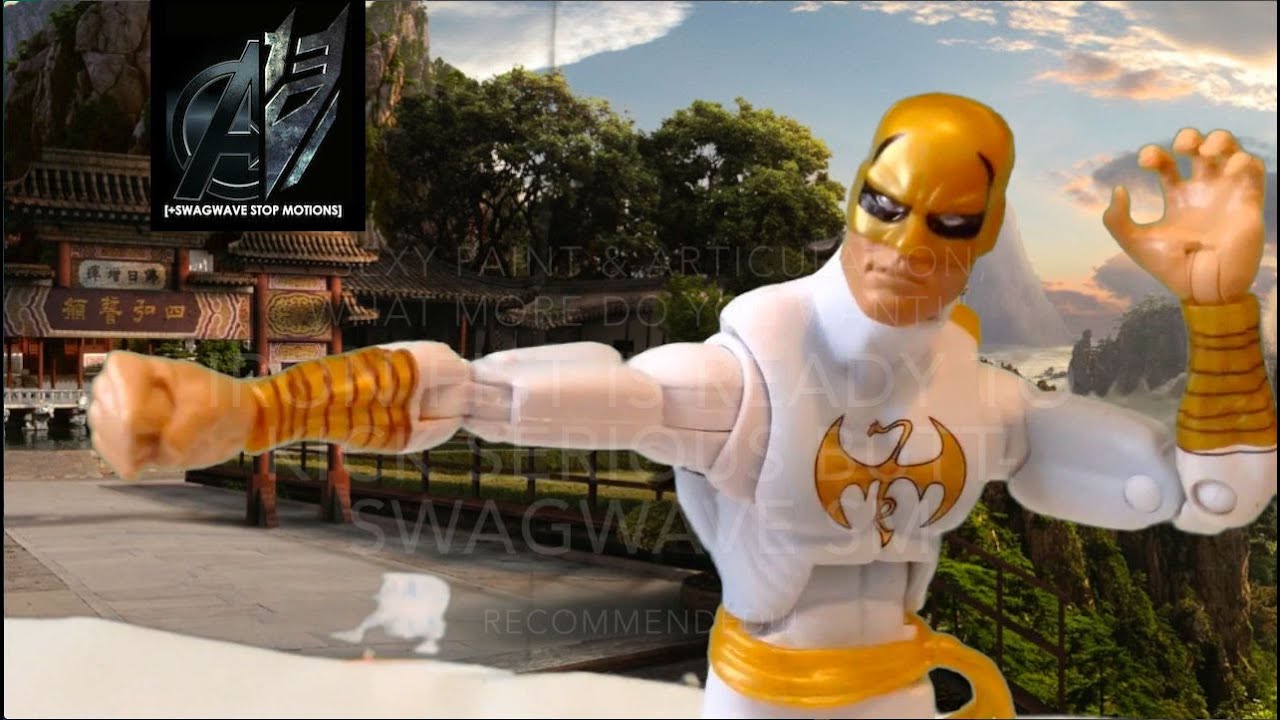 Marvel Legends Iron Fist BAF Odin The AllFather wave- Stop Motion ...