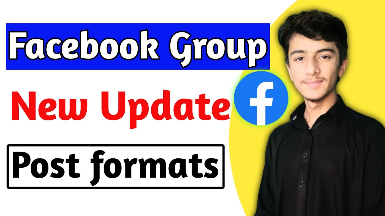 Facebook Group New Update || Post formats || Facebook Post formats ...