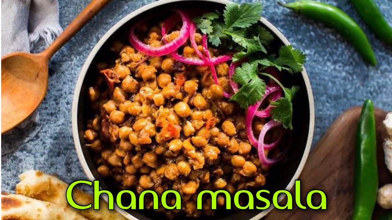 Chana masala | Kala chana masala | Chole masala | Chickpea masala ...
