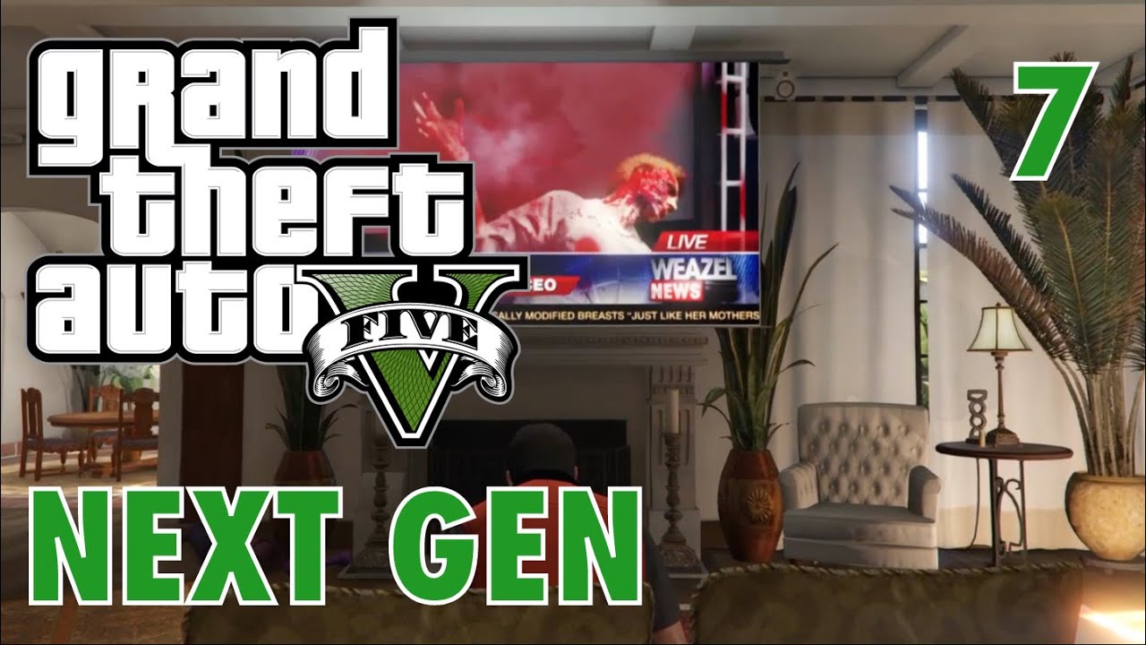 GTA 5 Next Gen Walkthrough Part 7 - PS4/ XBOX ONE - Exploding Phone ...