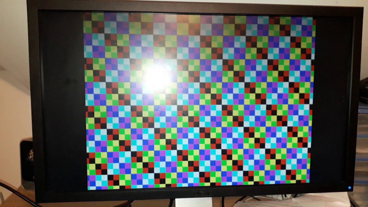 FPGA VGA demo - YouTube