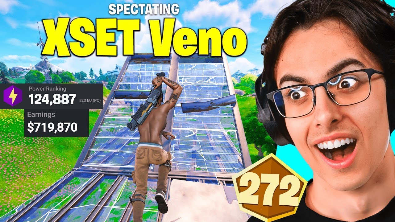 REACTING TO HALOBT I SPECTATED A FNCS CHAMP IN THE SOLO CASH CUP ...