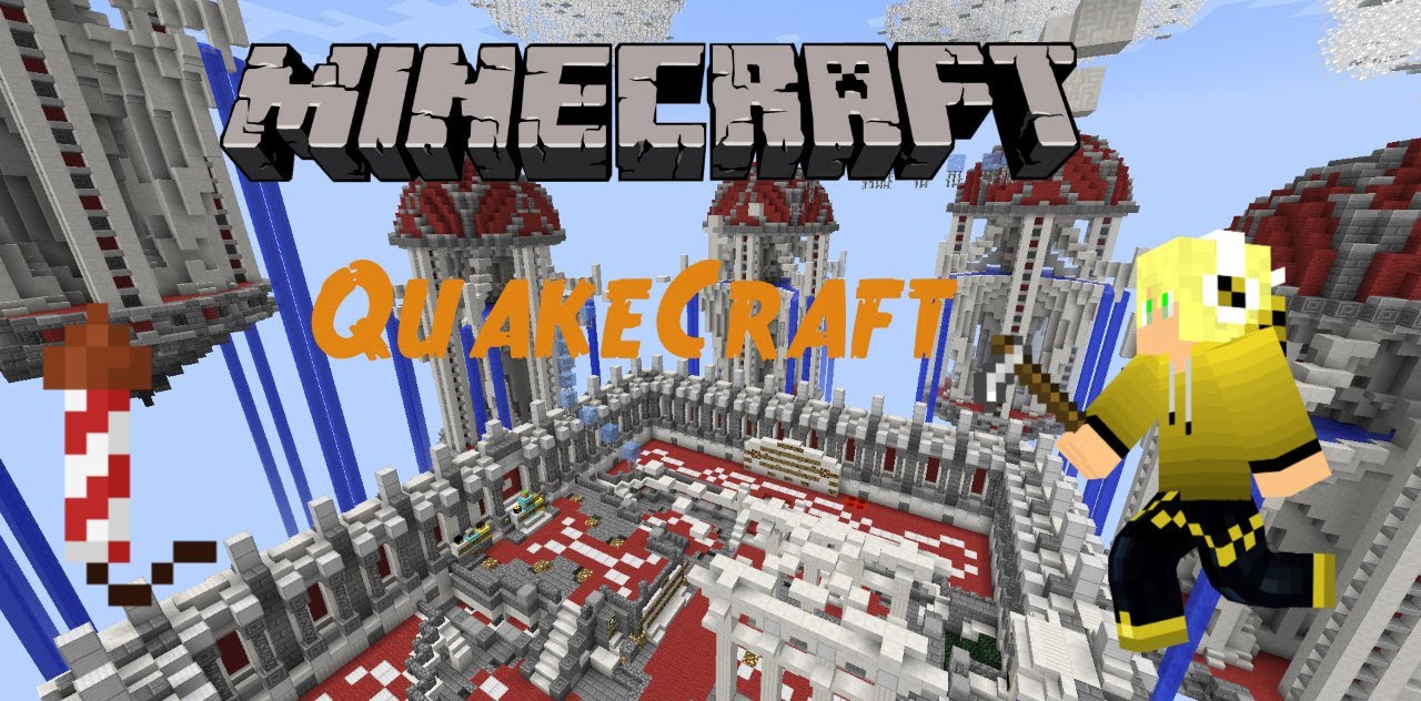 Minecraft: QuakeCraft! Made By Hypixel! - YouTube