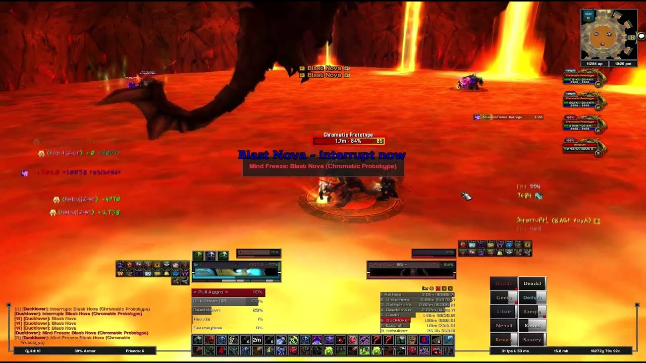 Fight Night - Nefarian 10 man - YouTube