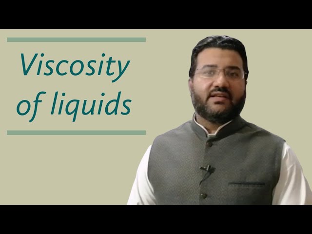 Viscosity Definition Urduhindi Class 11 Chemistry Easy Essay On