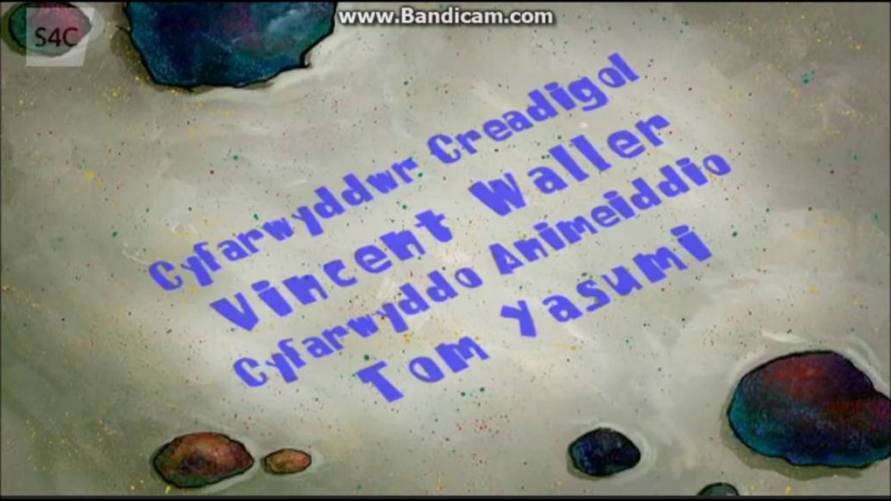 SpongeBob Squarepants - New Digs Title (Welsh) - YouTube
