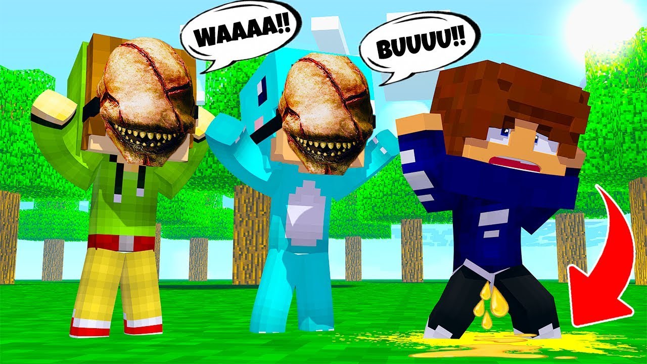 ASUSTAMOS a FERNANDO Y SE HIZO PIPI *se lo merecia?* 😱 MINECRAFT ...