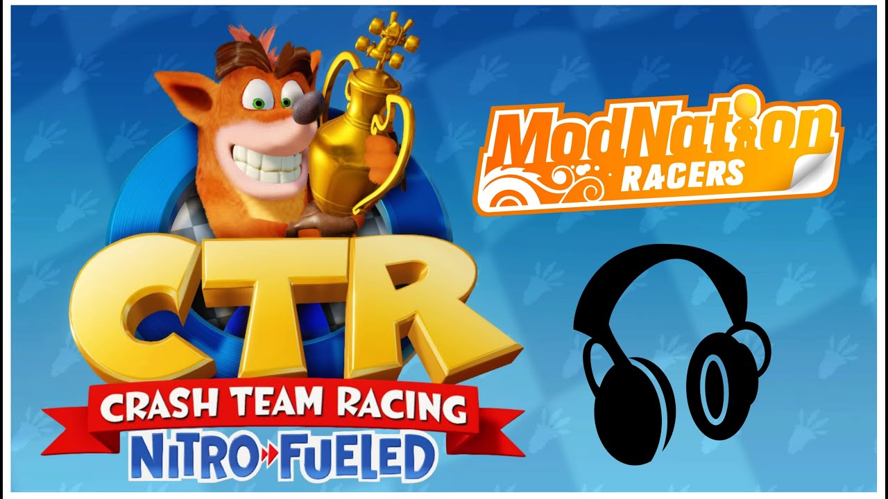 CTR Adventure mode with ModSpot songs - YouTube