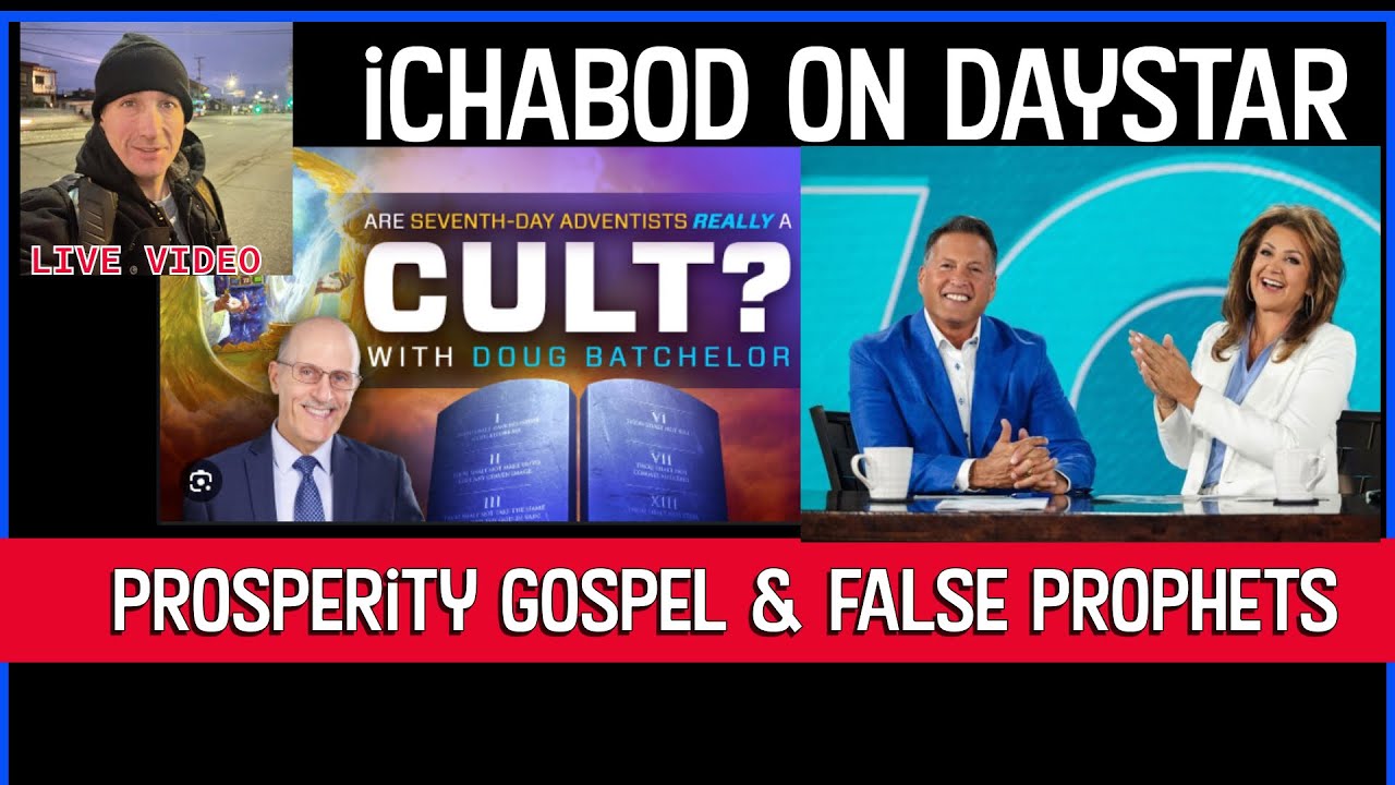 ichabod on Daystar, Joni & Doung promote the SDA Cult with Doug ...