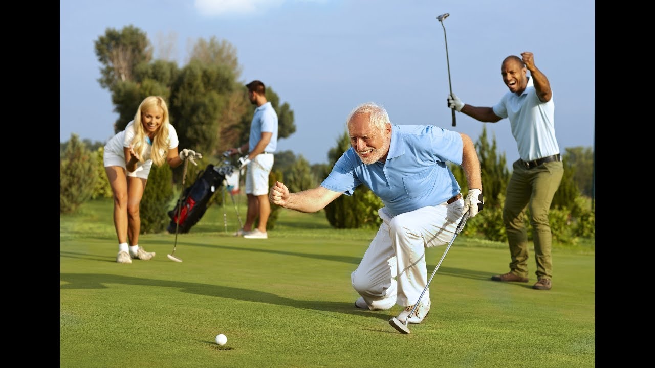 Simple Senior Swing - Turn Toes Out - YouTube