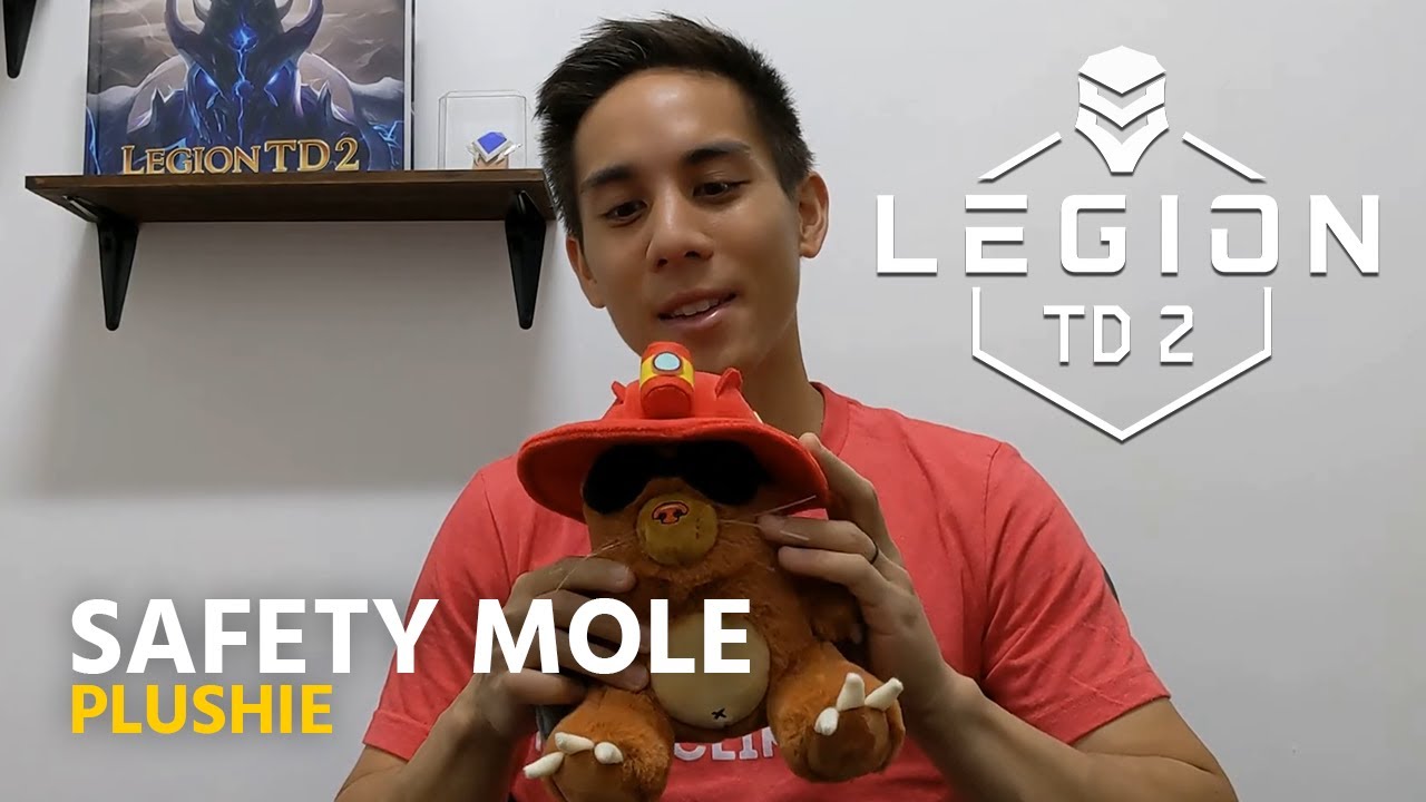 Lisk presents Legion TD 2 Safety Mole Plushie - YouTube