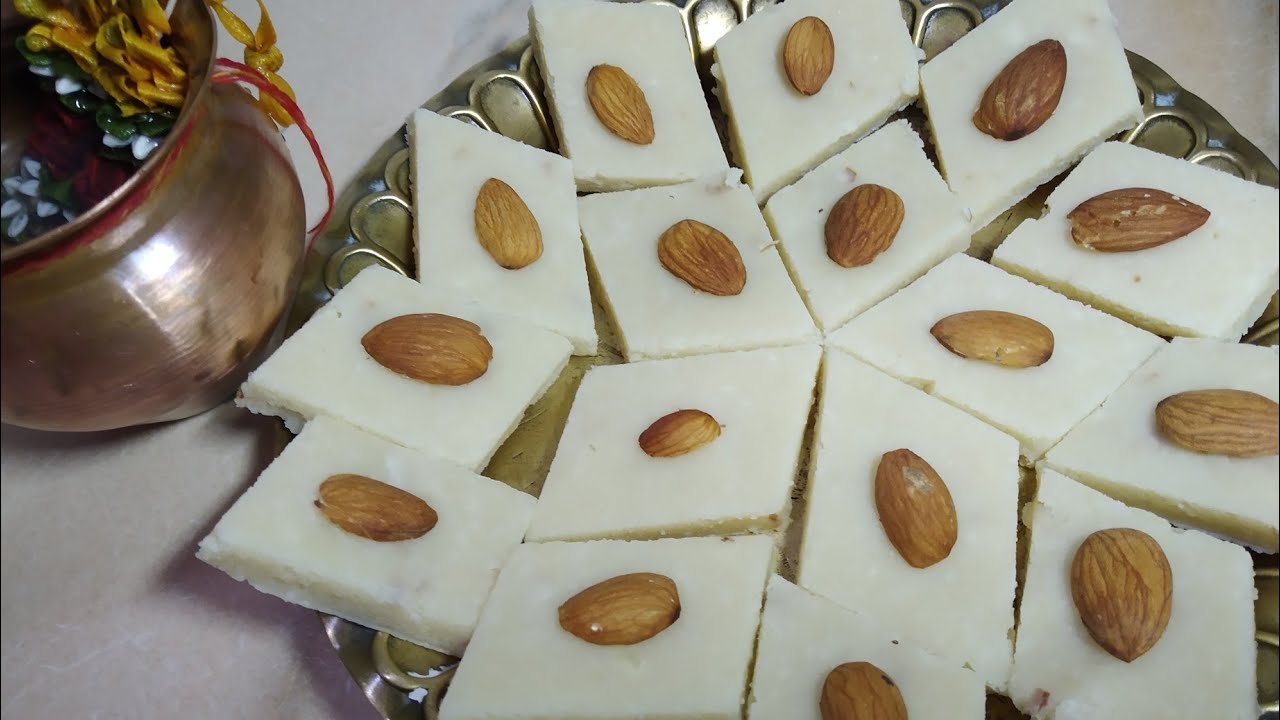 Rakshabandhan special badam katli|this festival make pure sweets at ...