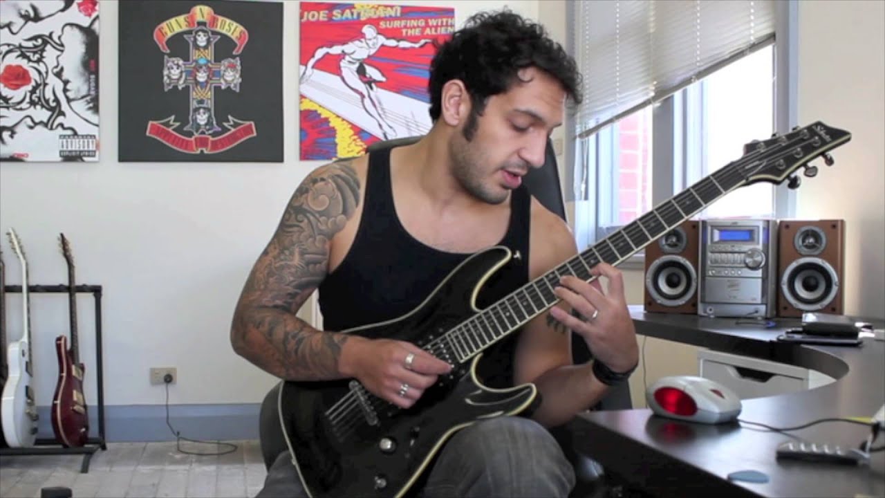 How to play 'Altitudes (Sweep Section)' by Jason Becker Guitar Solo ...