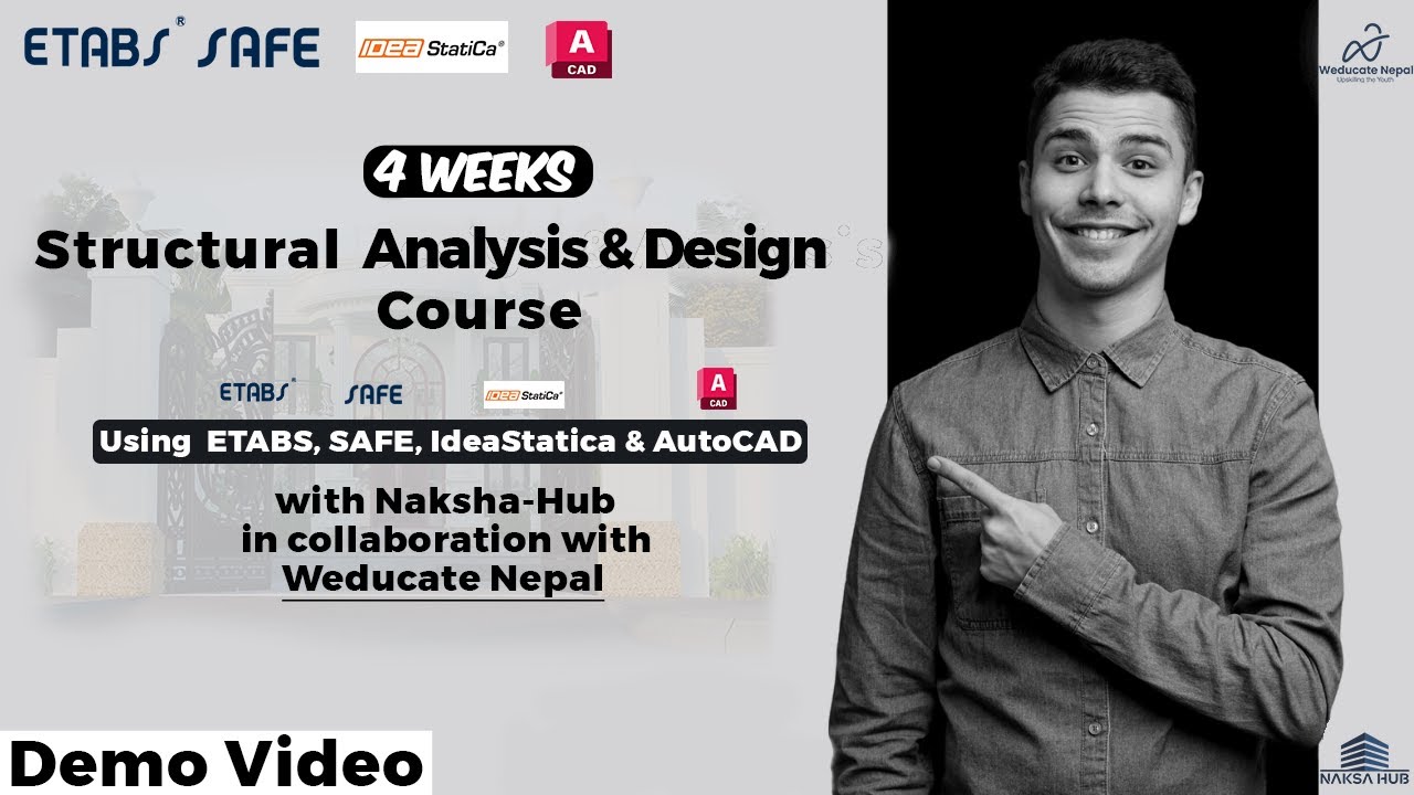 4 Weeks Structural Design and Analysis Course(RCC+ Steel Structure ...