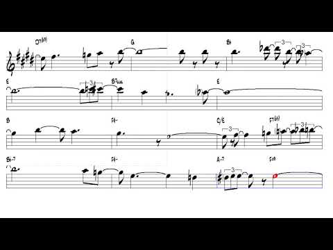 I'll Remember April Gene de Paul 1942 Alto Sax - YouTube