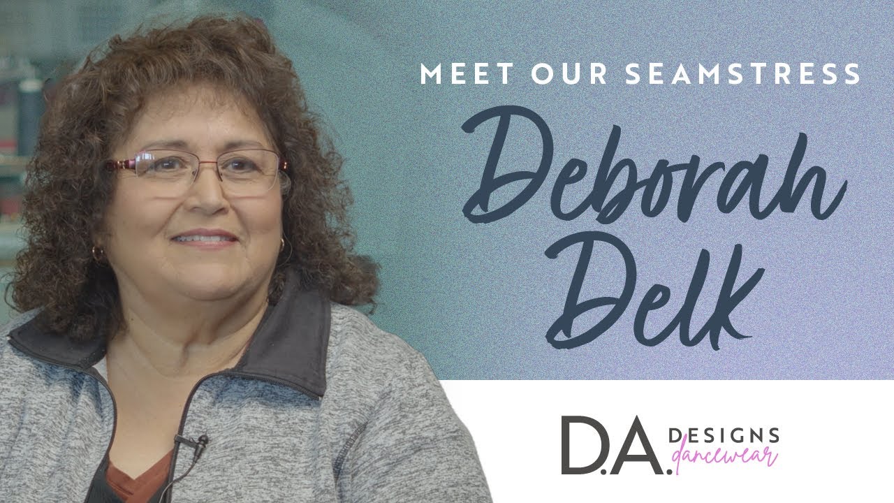 Meet our Seamstress – Deborah Delk | D.A. Design Dancewear - YouTube