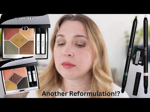 DIOR New Eyeshadow Formula + New Eyeliners | Khaki vs. Jungle