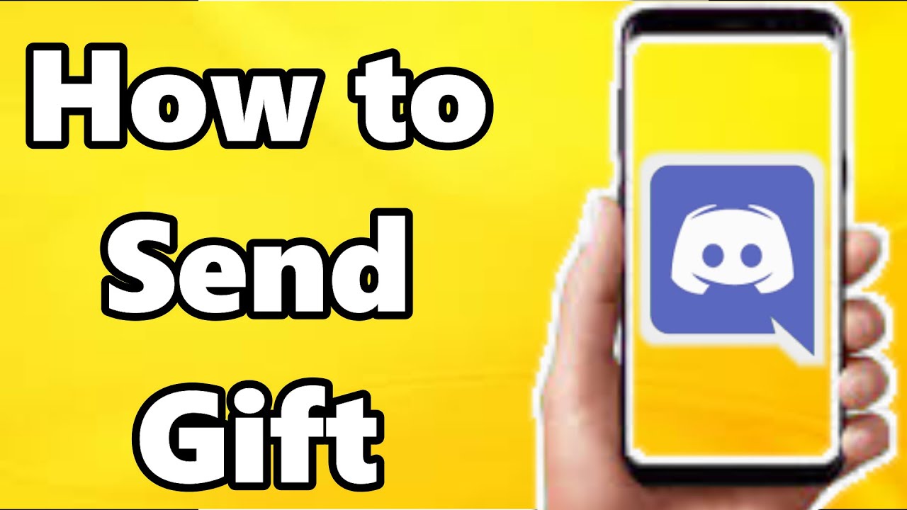 How to Send Gift to Friend With Nitro on Discord - YouTube