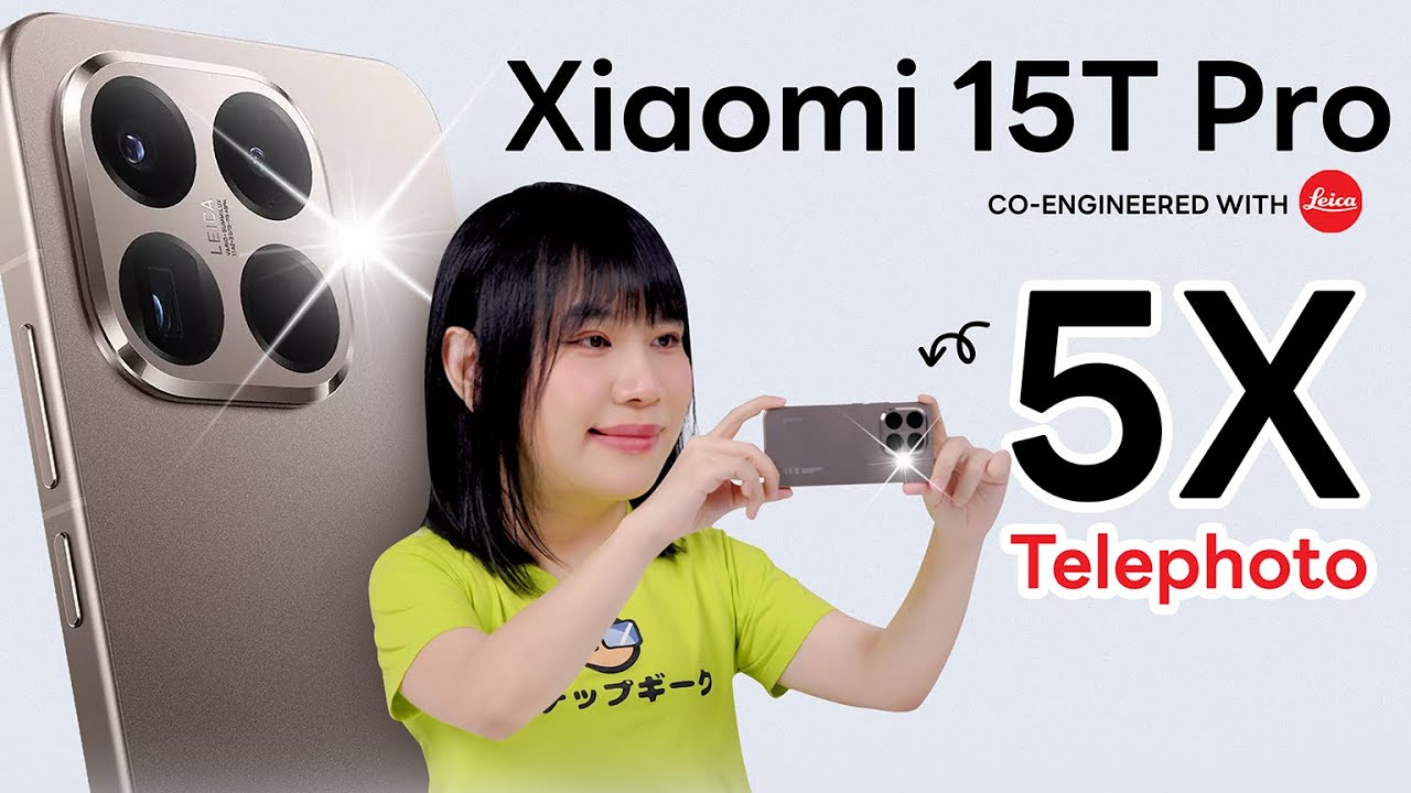 รีวิว xiaomi 15T Pro 5x Telephoto แถมมี LEICA - YouTube