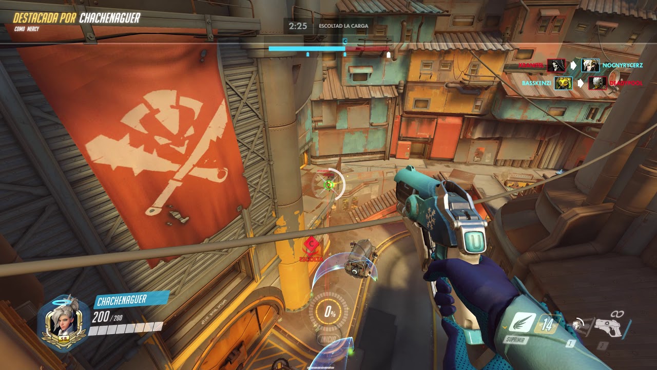 Battle Mercy vs Widowmaker round 1 - YouTube