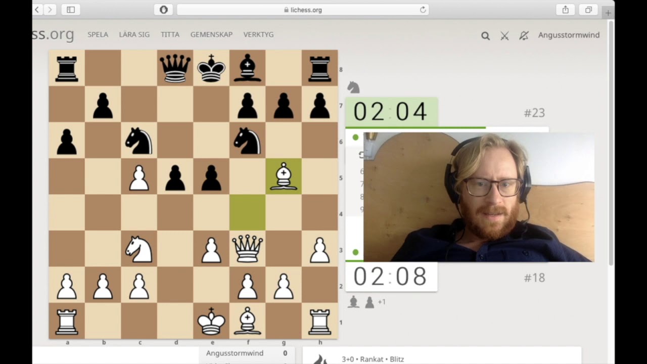 Swedish Chess Team battle 5/7 - YouTube