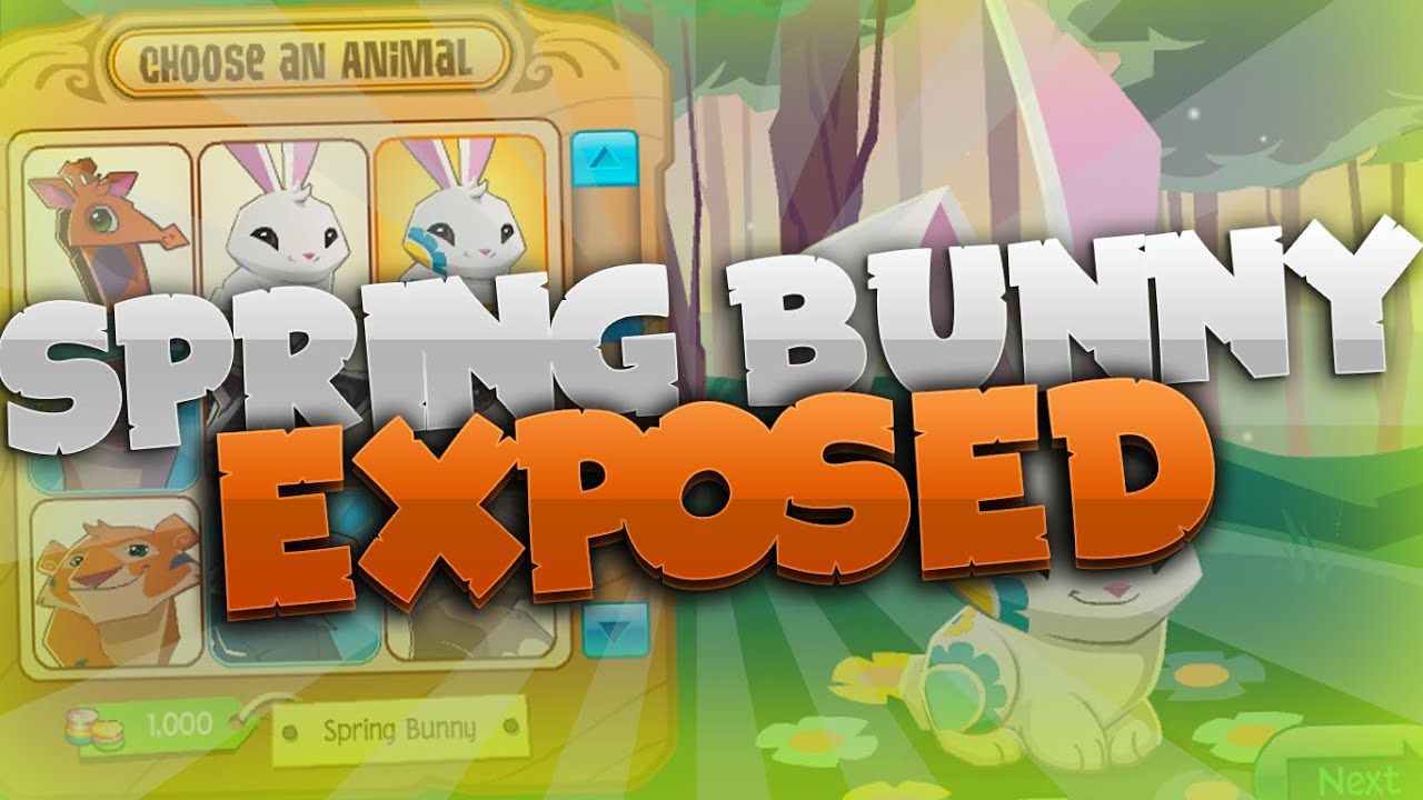 Animal Jam - Spring Bunny EXPOSED! - YouTube