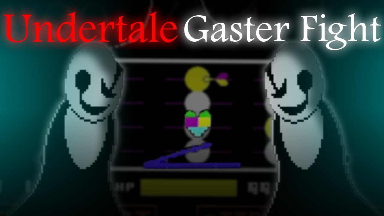 【SECRET ENDING】All Souls Undertale Gaster戦【Undertale Fangame】 - YouTube