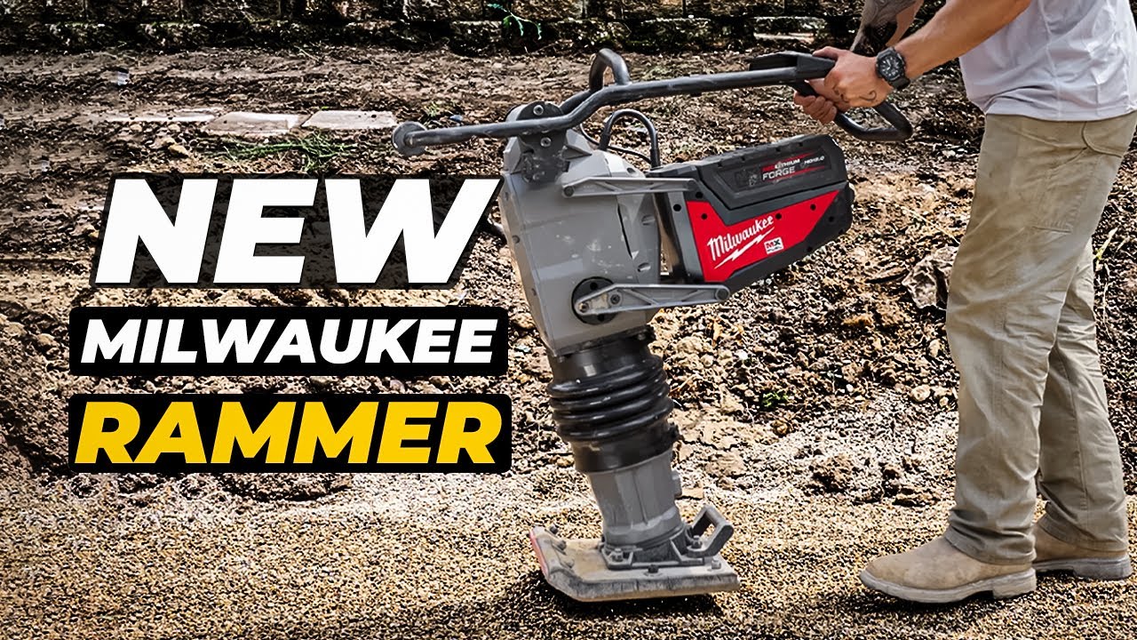 MILwaukee MX FUEL 70kg Rammer THE KING of Construction Equipment - YouTube
