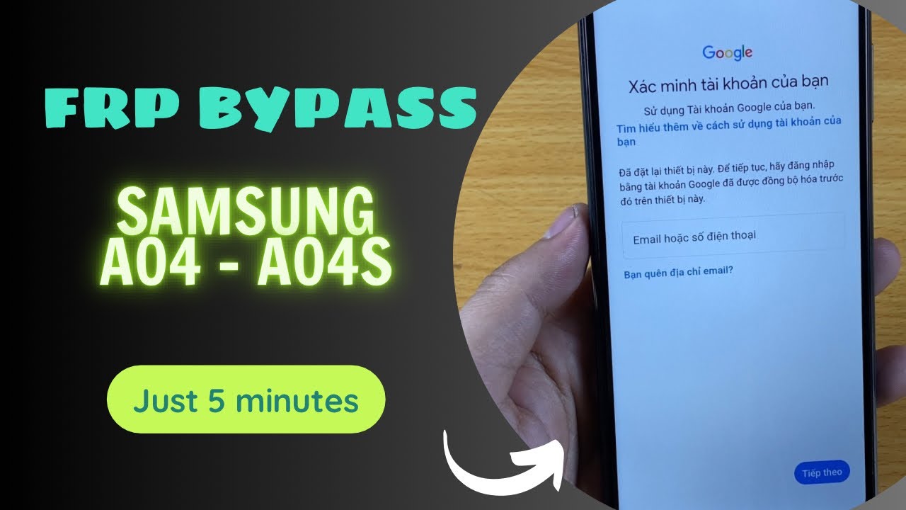 Samsung A03, A03S, A04, A04S, FRP Bypass Android 12 | Samsung A045F, A047F Google Account Bypass ...