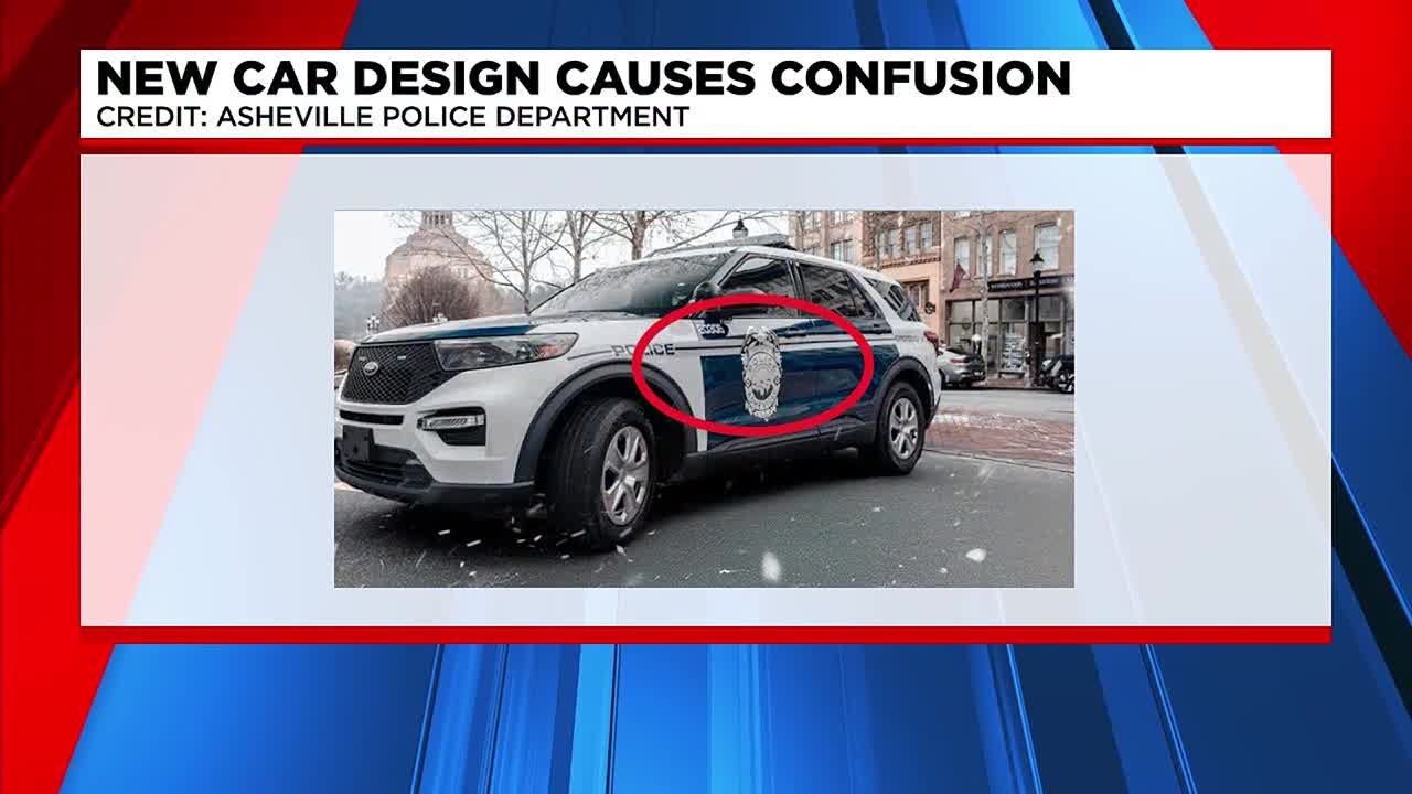 Asheville Police hope to dispel confusion over new patrol car design ...