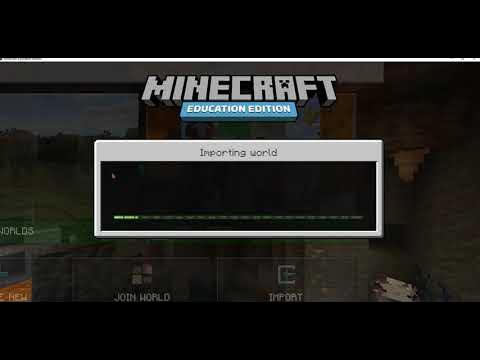 Export Minecraft Education Edition World - YouTube