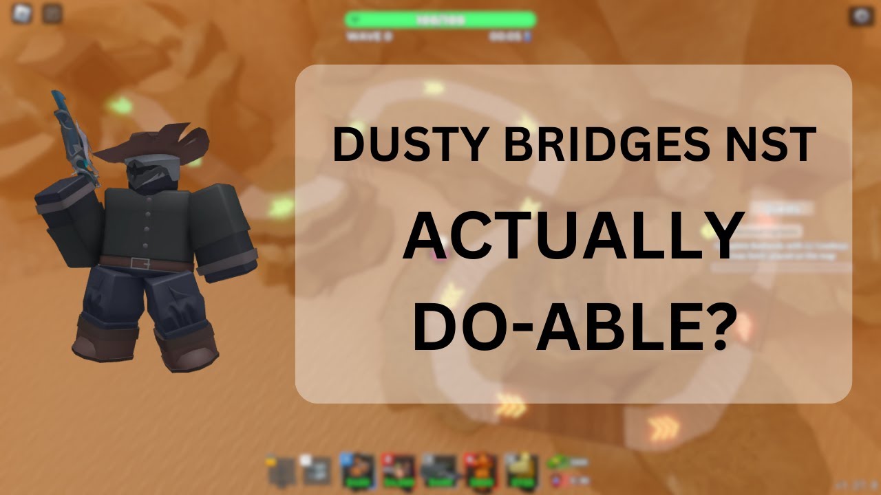 TDS solo Fallen cowboy mission 4 Dusty Bridges attempt (fail) - YouTube