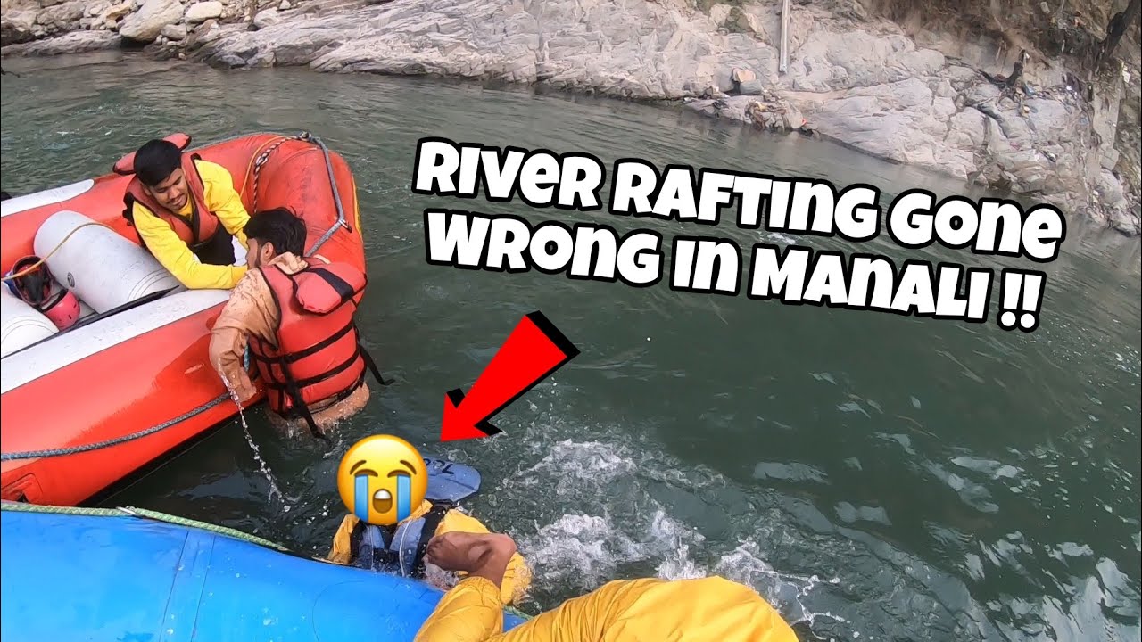 Kullu River Rafting in January | Kullu Manali River Rafting at Sunset ...